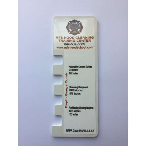 Grease Depth Comb– MFS Trade School